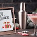 Printable Christmas Bar Sign, Elf Juice, Holiday Party Decor (digital ...