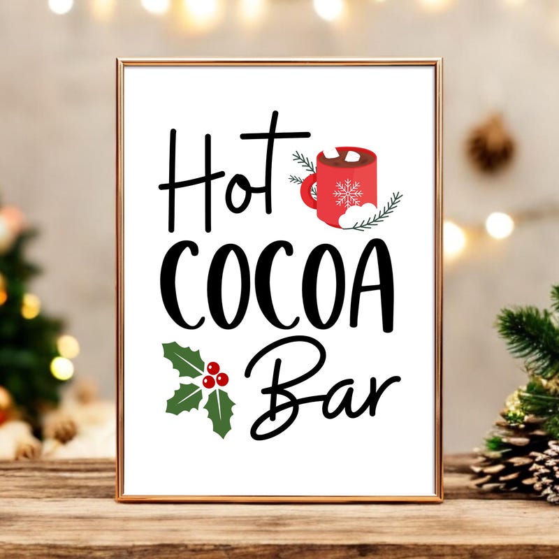 Gingerbread Art Hot Cocoa - Etsy