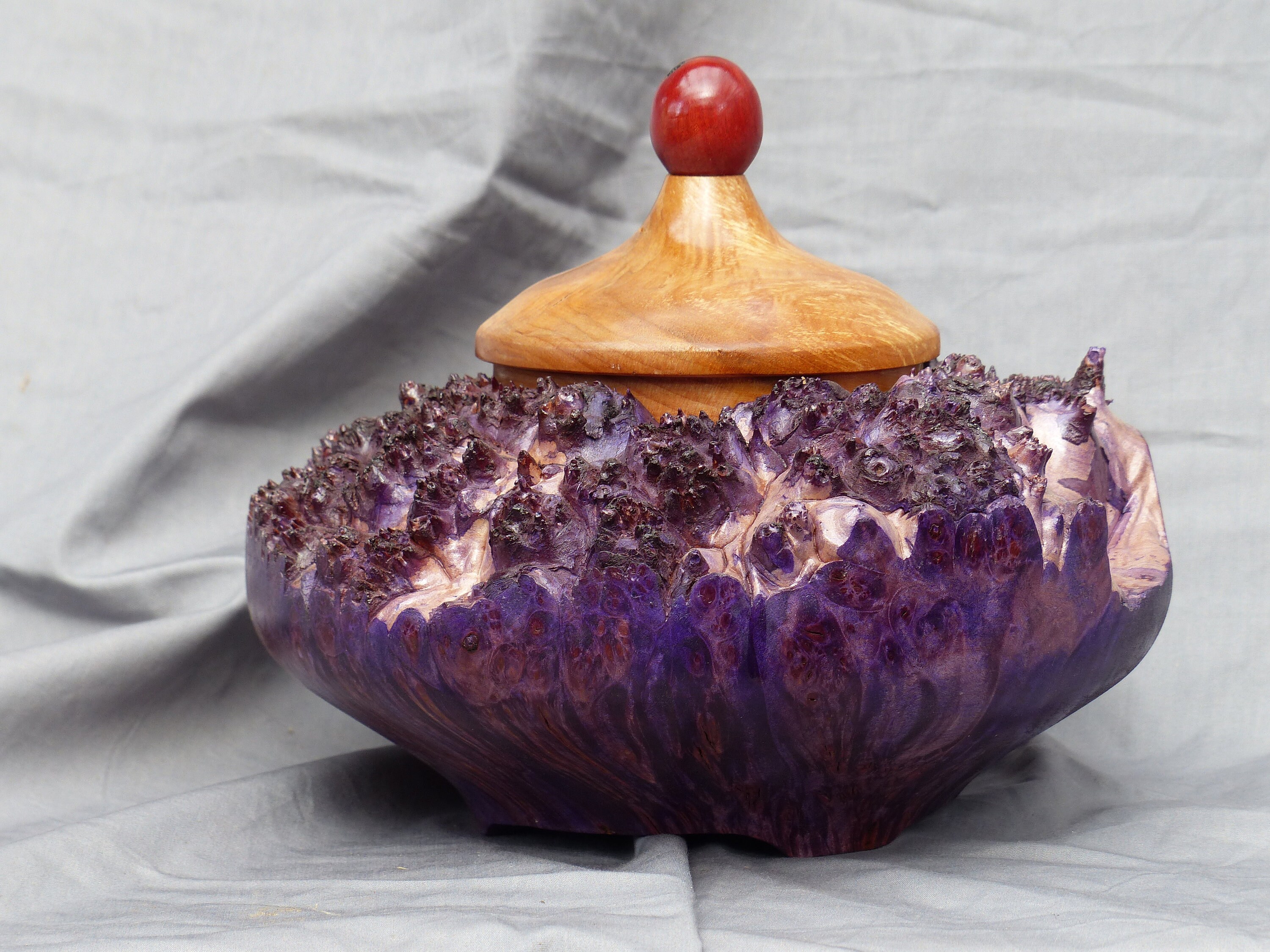 Wood Bowl,wood Working,bowl,bowl Turning,wood Turning,carved,purple ...