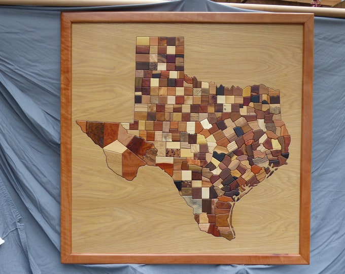 Wood Map,south Carolina,art,home,office,hardwood,exotic Wood,carving ...