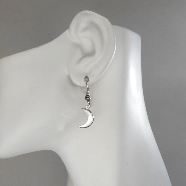 Moon Earrings - Etsy