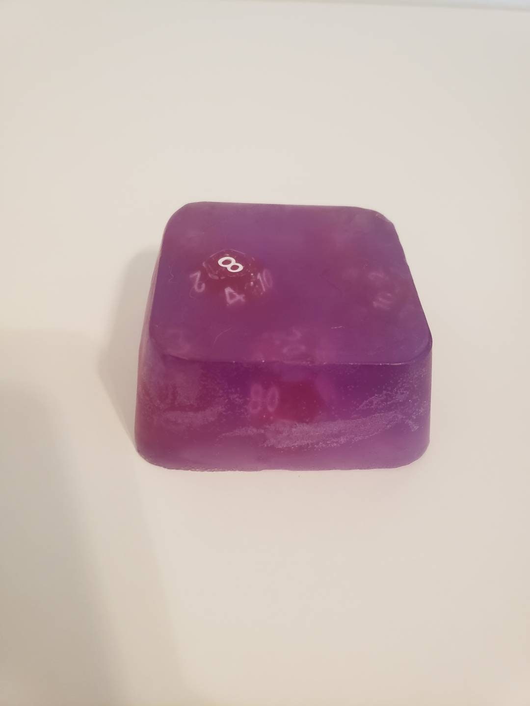 Gelatinous Cube Soap / Dnd and Rpg Dice Filled Soap NON SCENTED - Etsy