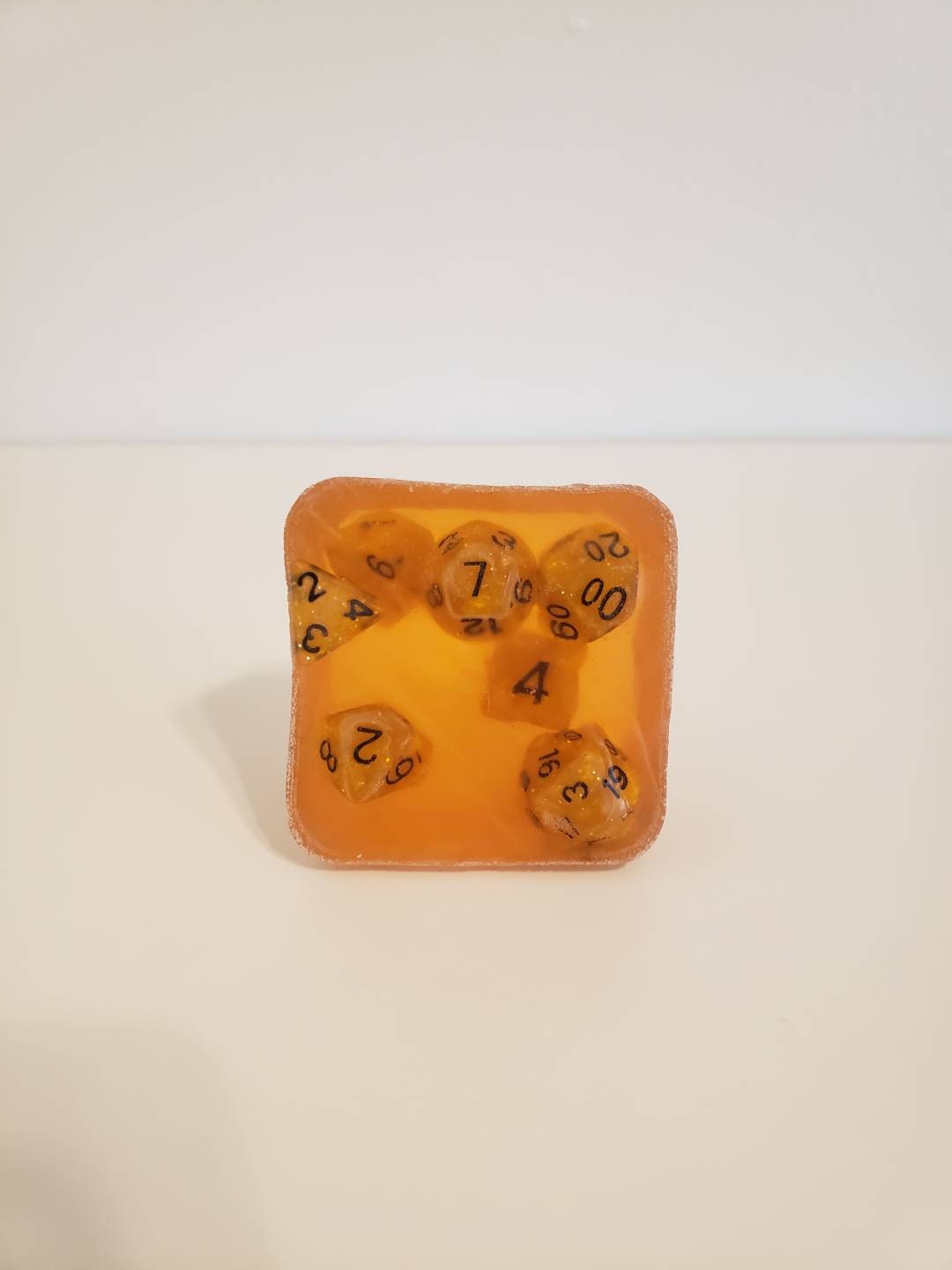 Gelatinous Cube Soap / Dnd and Rpg Dice Filled Soap NON SCENTED - Etsy