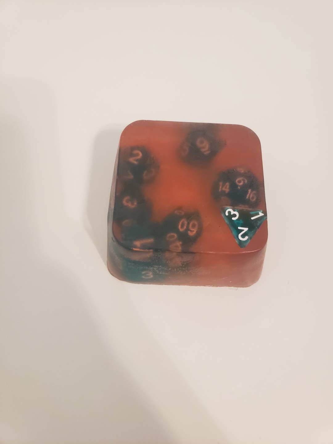 Gelatinous Cube Soap / Dnd and Rpg Dice Filled Soap NON SCENTED - Etsy