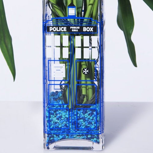 Doctor Who Tardis Police Box Planter Pencil Holder - Etsy