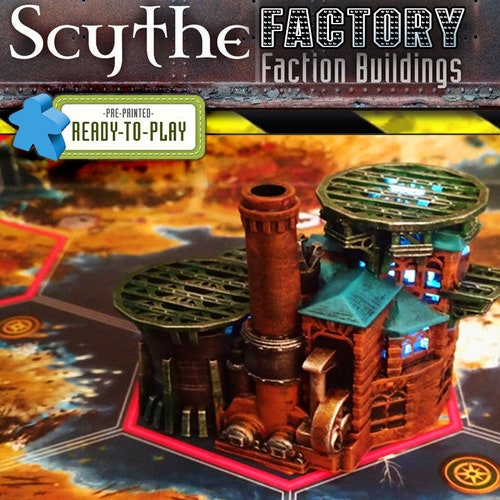 Scythe the Board Game Illuminated Factory Upgrade 3D Printed - Etsy
