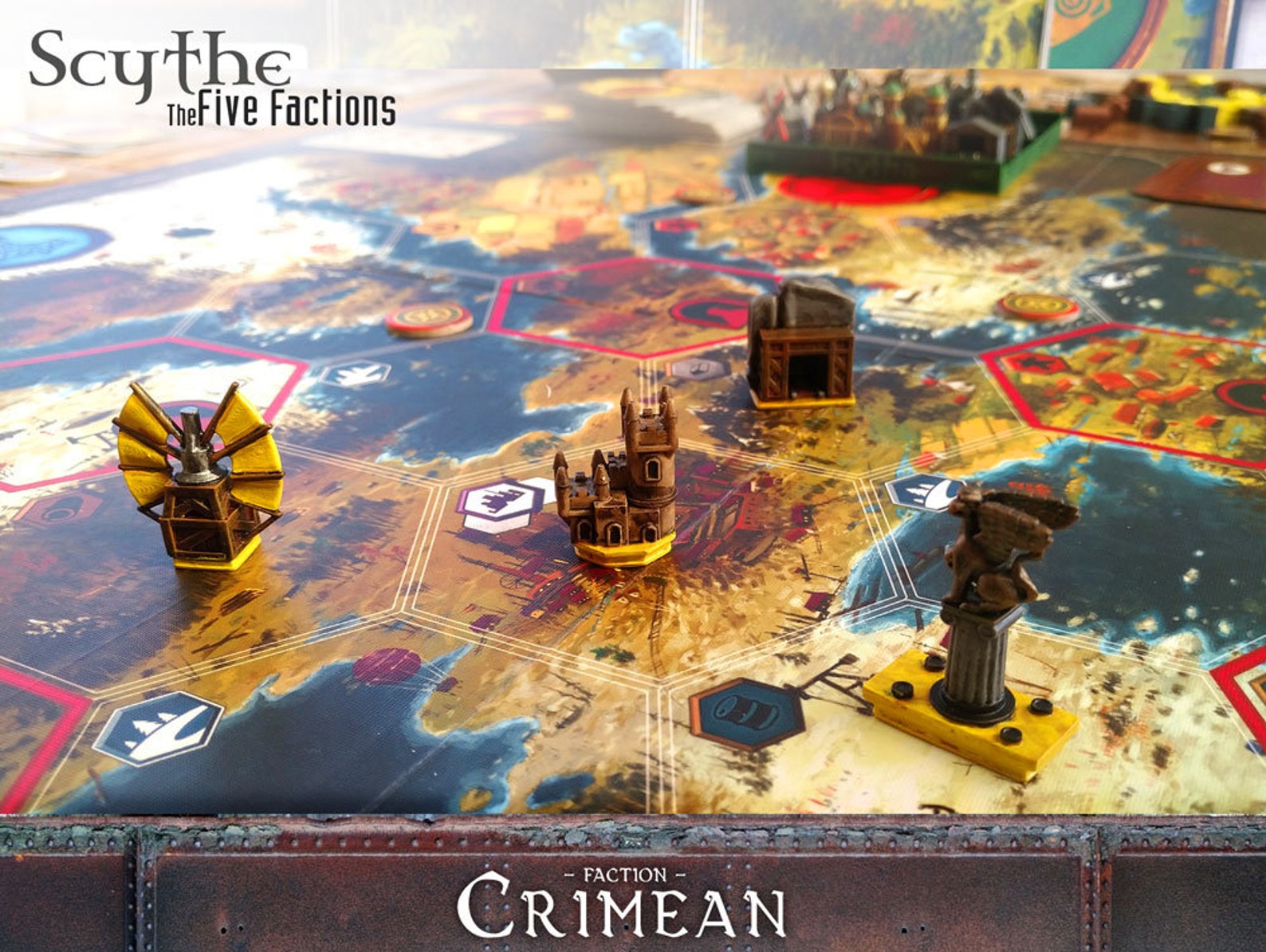 Scythe Faction Buildings Custom Meeples: Nordic Crimean - Etsy Canada