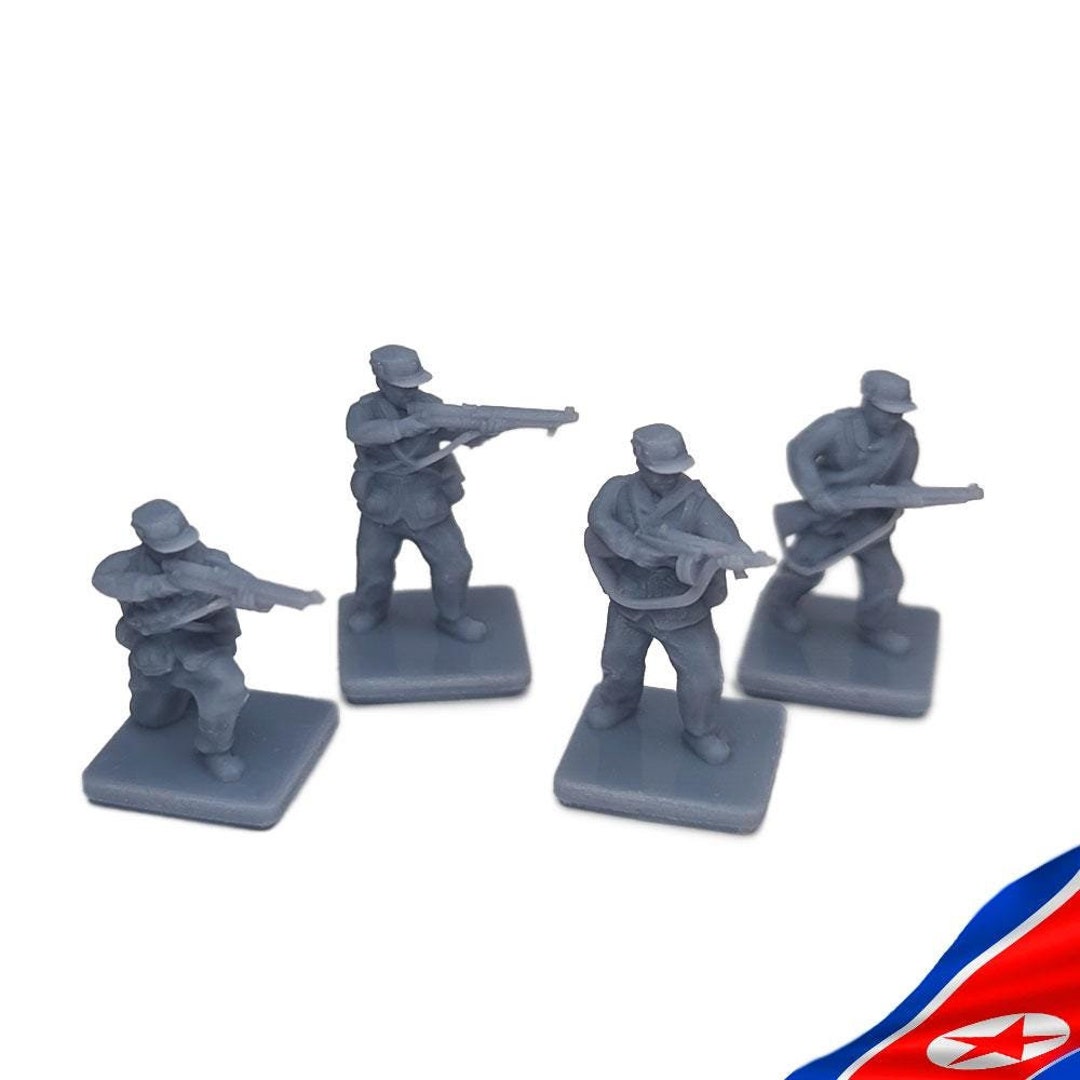 North Korean DPRK Infantry 1950-1953 Korea War | 1/72nd World War 2 ...