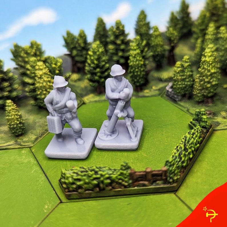 15mm Russian SWA Infantry Special Weapons Teams | 1/72nd World War 2 ...
