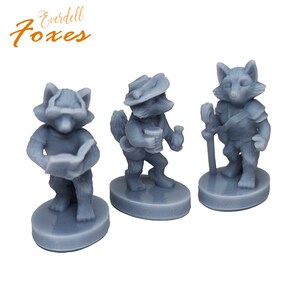 Foxes 6pcs | Everdell Spirecrest Expansion Unofficial Upgrade | Fox ...