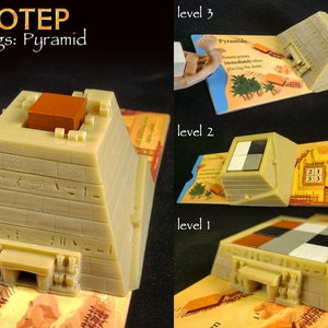 Imhotep Builder of Egypt Buildings: Pyramid, Temple, Burial Chamber ...