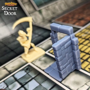 25mm Open, Closed & Secret Doors Heroquest Compatible HD Dungeon ...