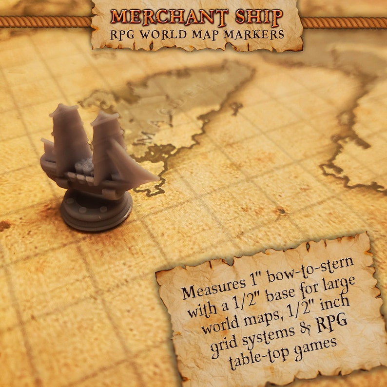 RPG World Map Markers for Dungeons & Dragons Trackers Dnd - Etsy