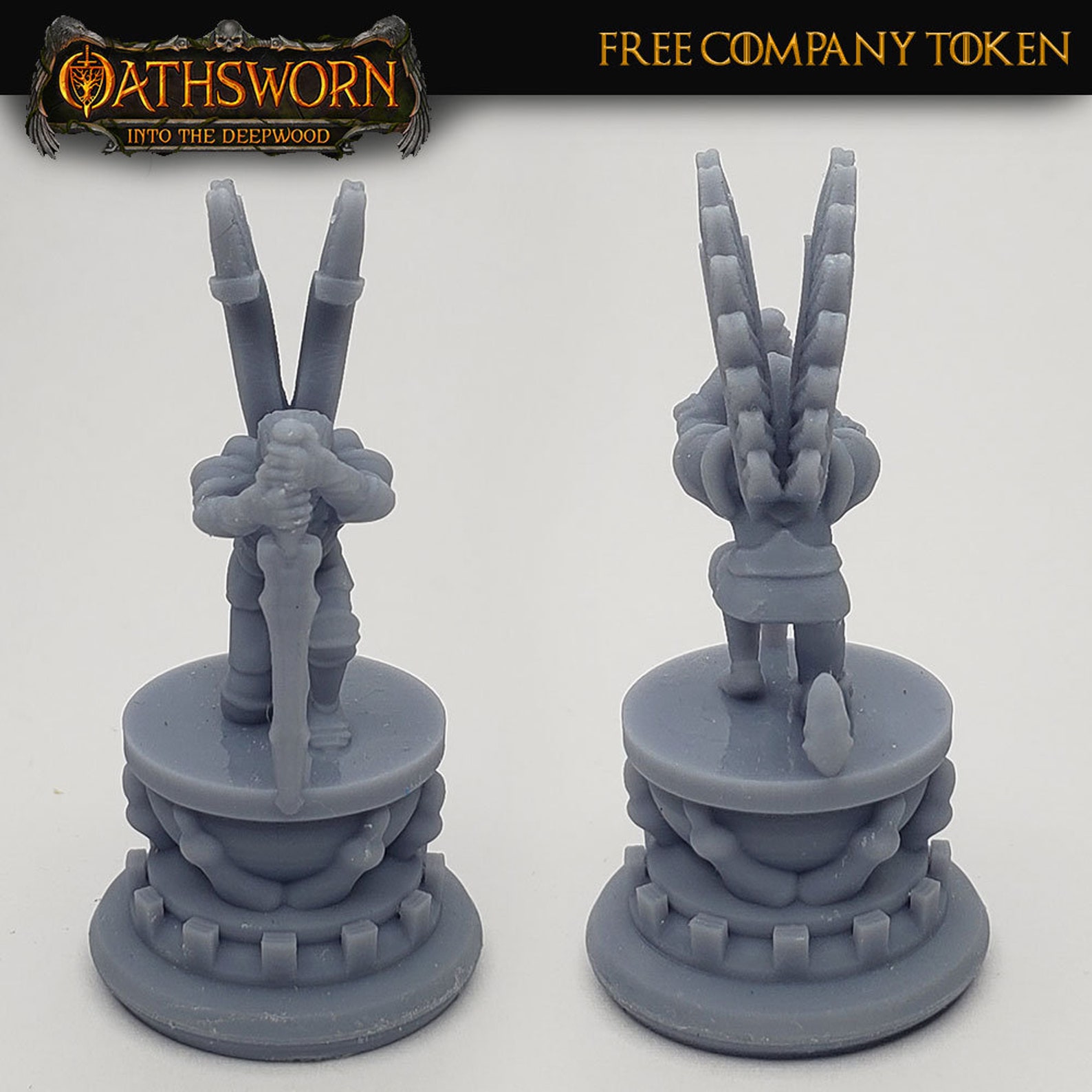 Oathsworn Location Markers & Free Company Token Upgrade | Into the ...