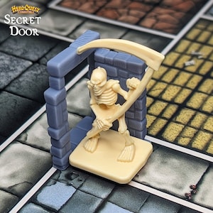 25mm Secret Doors Heroquest Compatible HD Dungeon Terrain Miniature ...