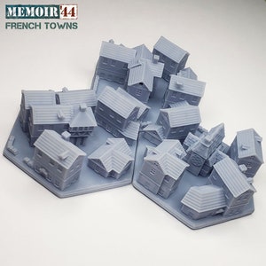 World War 2 European Towns | Set of 3 15mm, 1/72, 6mm, French World War ...