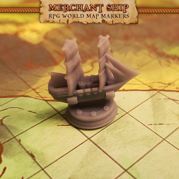 RPG World Map Markers for Dungeons & Dragons Trackers Dnd - Etsy