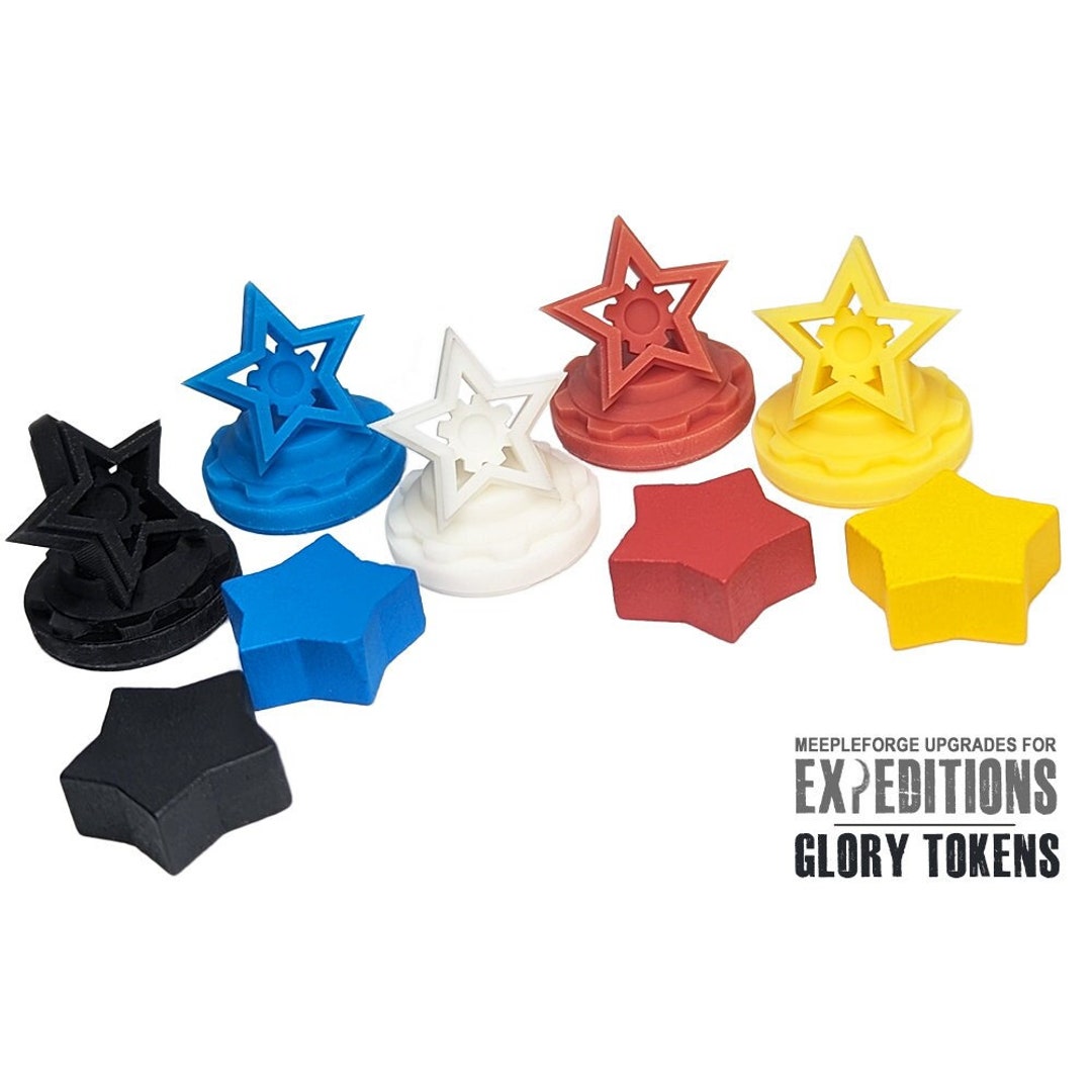 Scythe Expeditions Glory Tokens 20pcs | Board Game Upgrades, 3D Printed ...