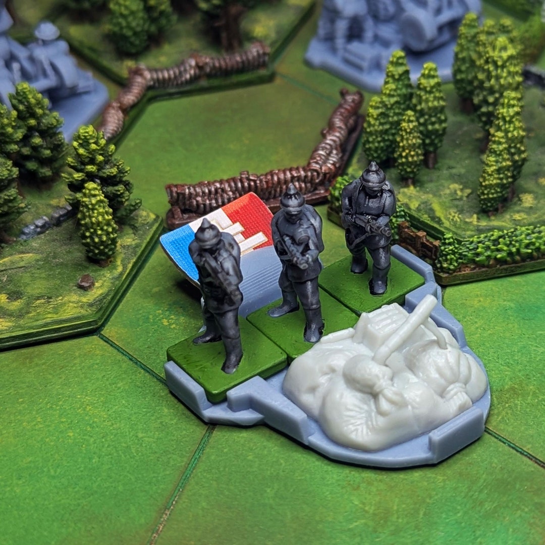 Infantry & Special Weapons Teams Movement Trays | SWA 1/72nd, Table Top ...