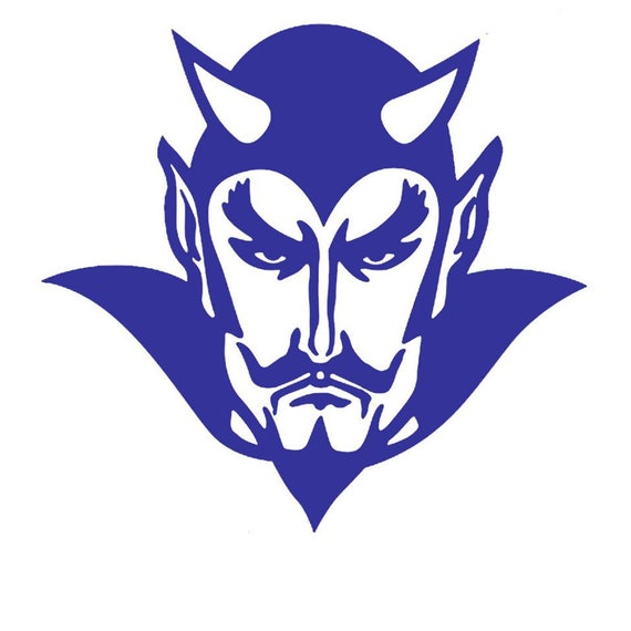 Blue Devil Head Logo