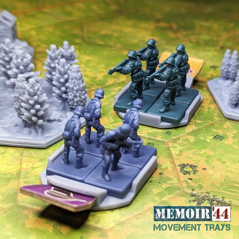 15mm Infantry Movement Trays | 1/72nd, Table Top World War 2 Gaming ...