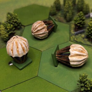 Parachute Drop Tokens World War 2 4pcs | Wargames, 15mm, 1/72, 6mm, WW2 ...