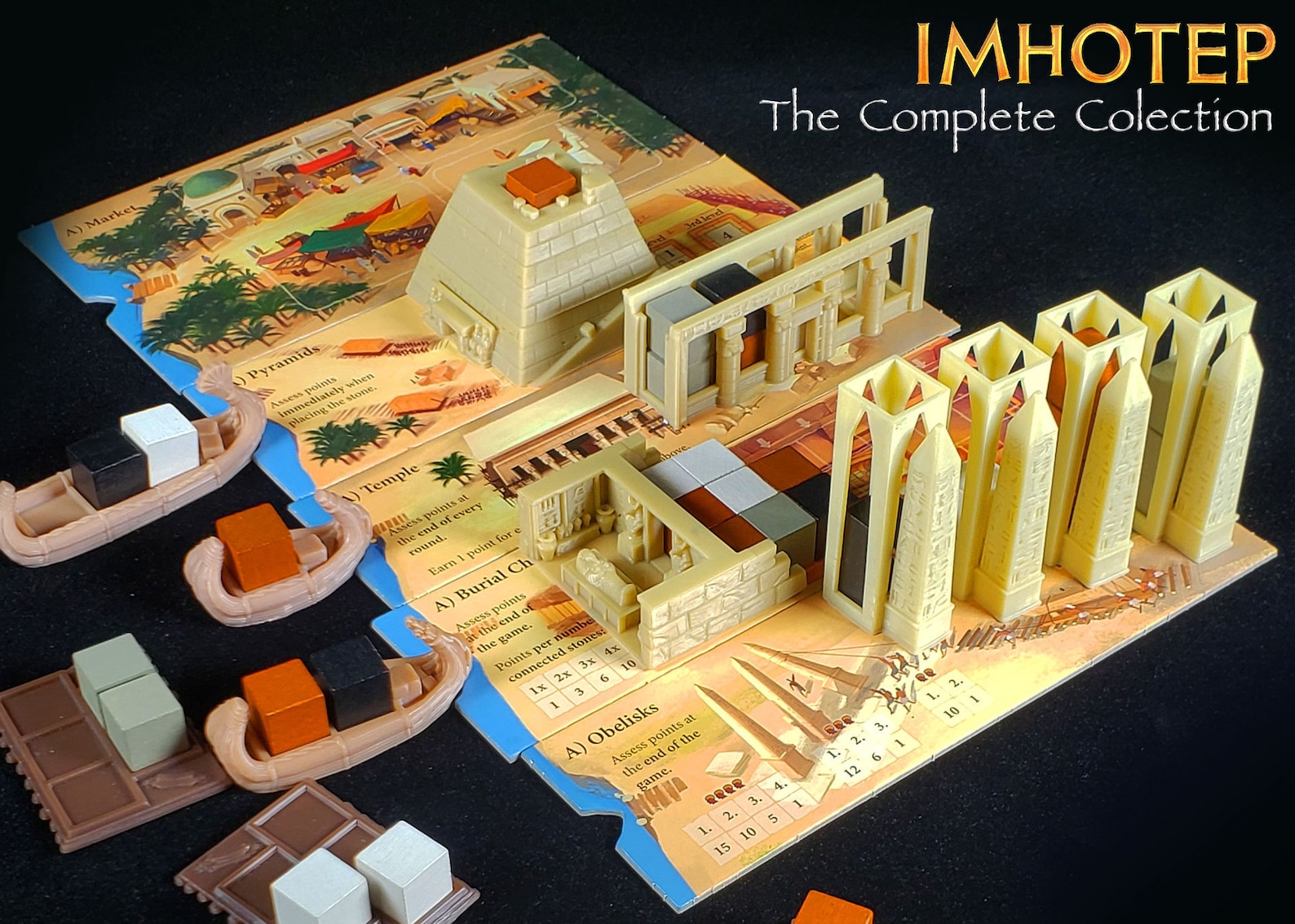 Imhotep: Builder of Egypt Egyptian the Complete Collection - Etsy