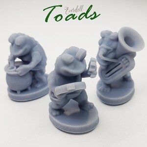 Toads 6pcs | Everdell Bellfaire Unofficial Upgrades, Toads, Cardinal ...