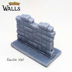 Heroquest Blocked Walls 25mm Compatible HD Dungeon Terrain Miniature ...