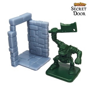 25mm Secret Doors Heroquest Compatible HD Dungeon Terrain Miniature ...