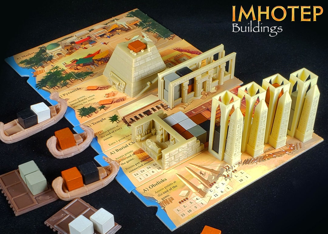 Imhotep Builder of Egypt Buildings: Pyramid, Temple, Burial Chamber ...