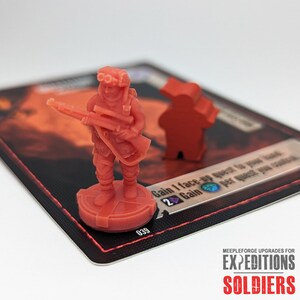 Soldiers for Scythe Expeditions 10pcs | Board Game Upgrades, 3D Printed ...