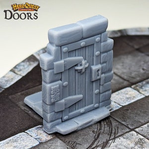 25mm Open, Closed & Secret Doors Heroquest Compatible HD Dungeon ...