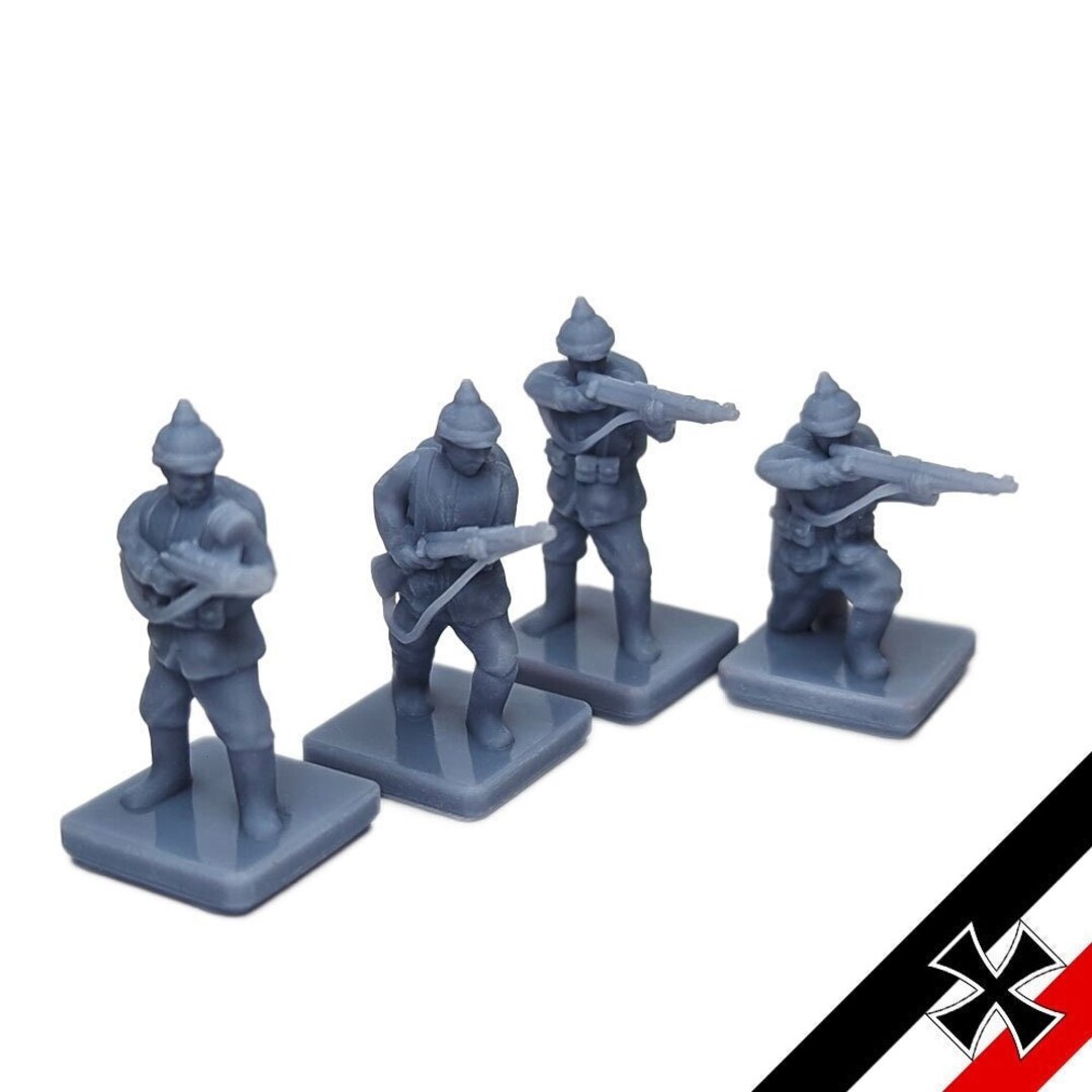 German WW1 Great War Infantry | 15mm 1/72 Trench, World War Gaming ...
