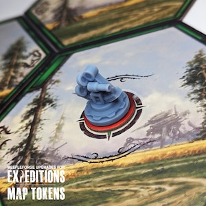 Sextant Map Tokens for Scythe Expeditions 24pcs | Board Game Upgrades ...