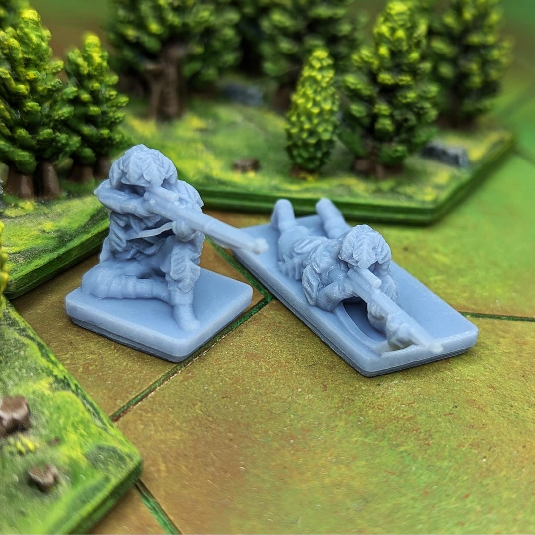WW2 Japanese Sniper Team 2pcs | Japan, Nippon 1/72nd World War 2 Gaming ...