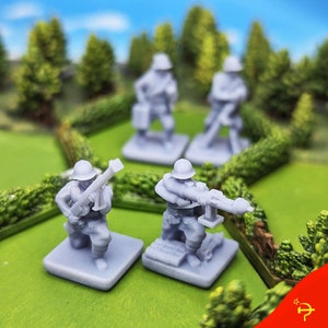 15mm Russian SWA Infantry Special Weapons Teams | 1/72nd World War 2 ...