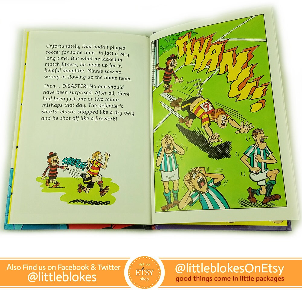 Minnie the Minx & Desperate Dan Ladybird Book Gift Set
