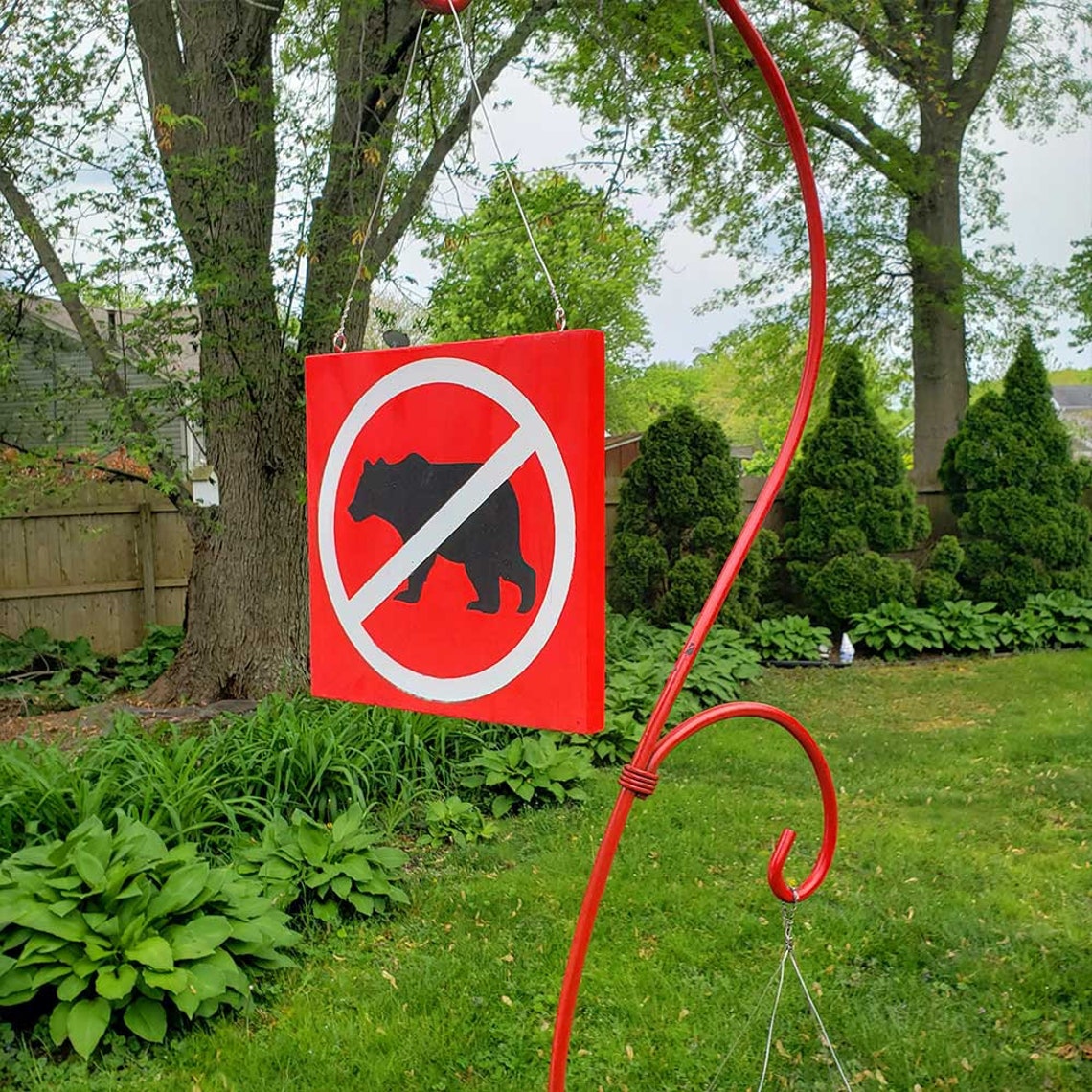 No Bears Allowed - No Entry Garden Warning Sign | Yard Signage, Shore ...