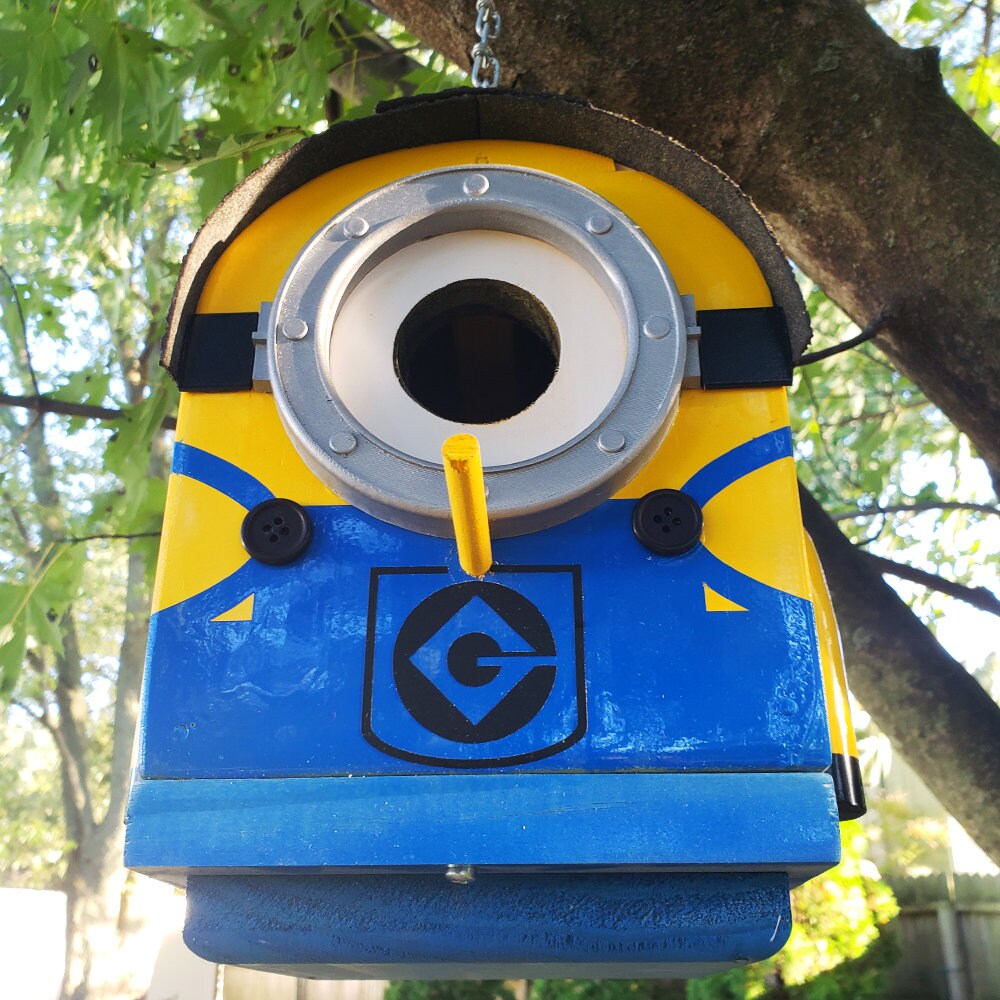 Todd The Minion Birdhouse | The Minions Medium Bird House
