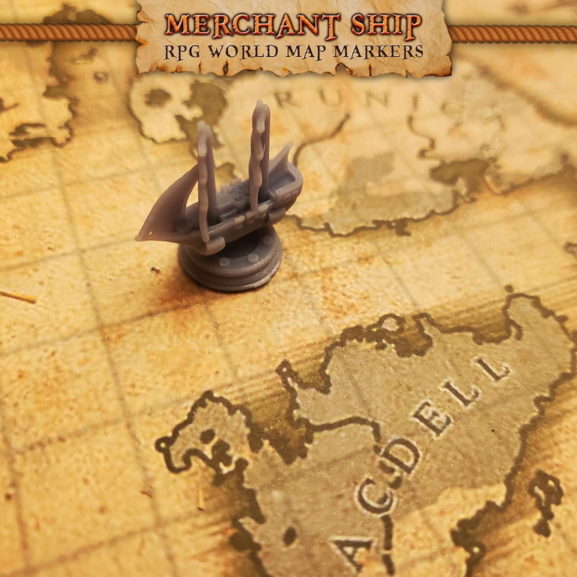 RPG World Map Markers for Dungeons & Dragons Trackers Dnd - Etsy