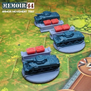 Chocked Armor Movement Trays | 1/72nd, 15mm World War 2 Tanks, Gaming ...