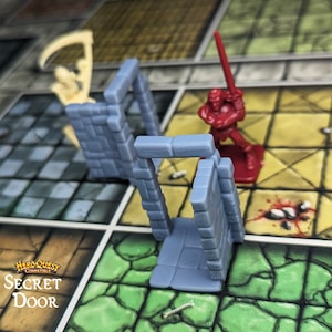 25mm Secret Doors Heroquest Compatible HD Dungeon Terrain Miniature ...