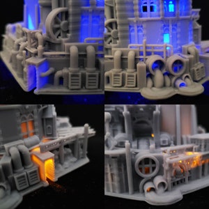 Scythe the Board Game Factory Upgrade 3D Printed Model | Nordic ...