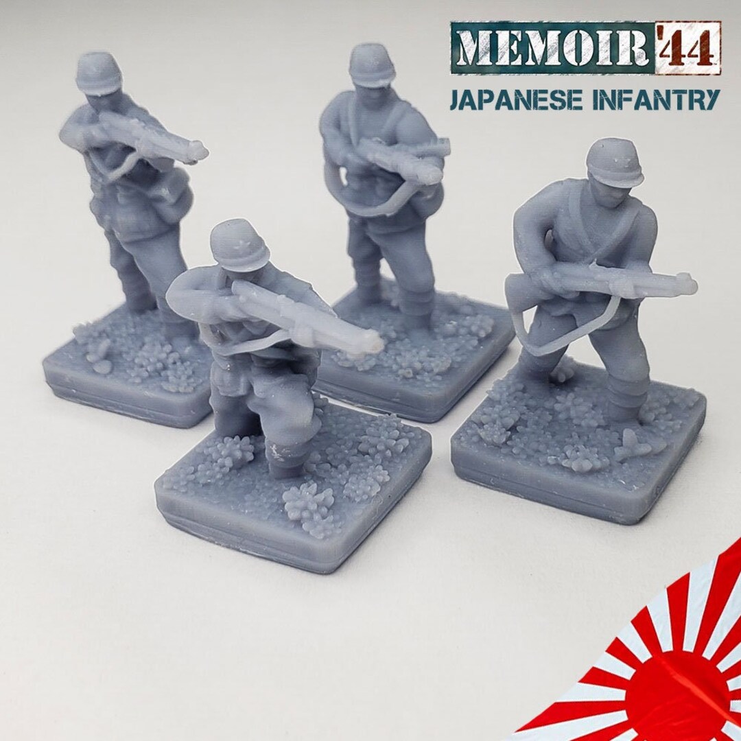 World War 2 Japanese Imperial Infantry | Gaming TTRPG Scenery, Hex Game ...