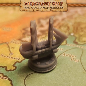 RPG World Map Markers for Dungeons & Dragons Trackers 8pcs | Dnd ...