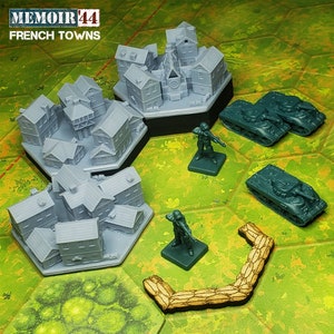 World War 2 European Towns | Set of 3 15mm, 1/72, 6mm, French World War ...
