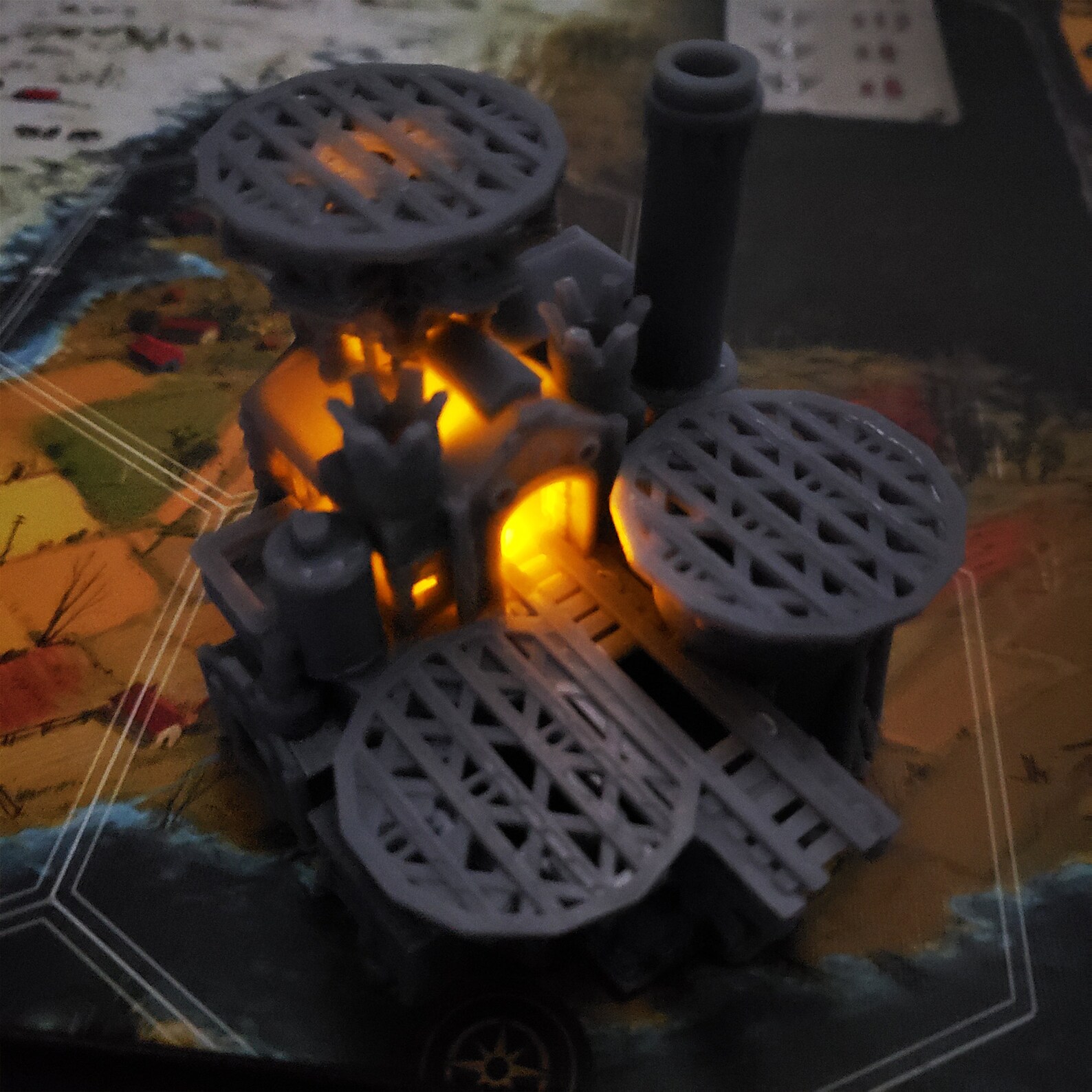 Scythe the Board Game Factory Upgrade 3D Printed Model | Nordic ...