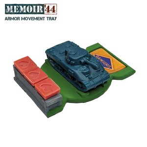 Special Forces Round Armor Movement Trays | 1/72nd, 15mm World War 2 ...