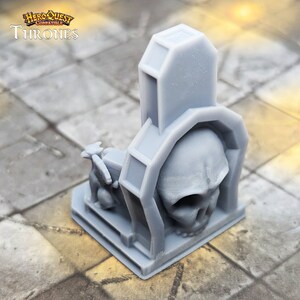 Heroquest Throne 25mm Armory Dungeon Scenery | Skull, Dungeons ...